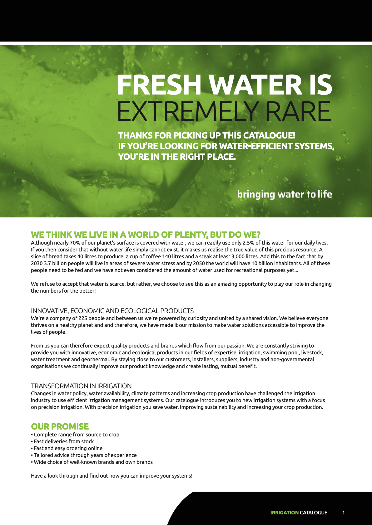 Irrigation Catalogue 2022 Bosta UK